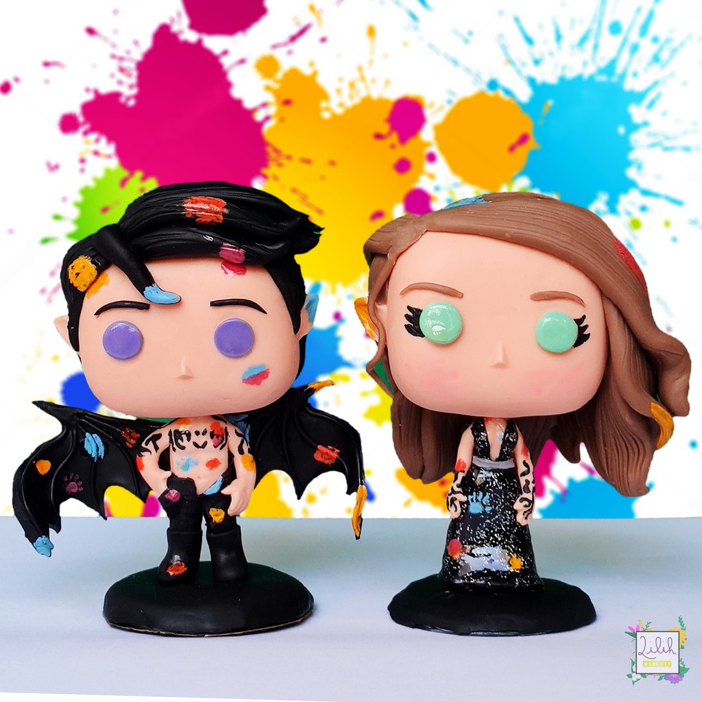 Funko Rhys e Feyre cap 55 (artesanal) | Shopee Brasil