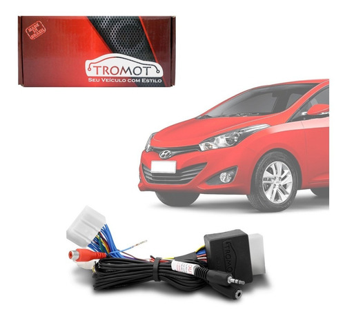 Interface Desbloqueio de Tela HB20 Azera Elantra I30 Central Multimídia Entrada AV Plug And Play ...