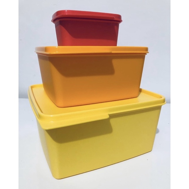 kit Basic Line 3 peças tupperware cores sortidas | Shopee Brasil