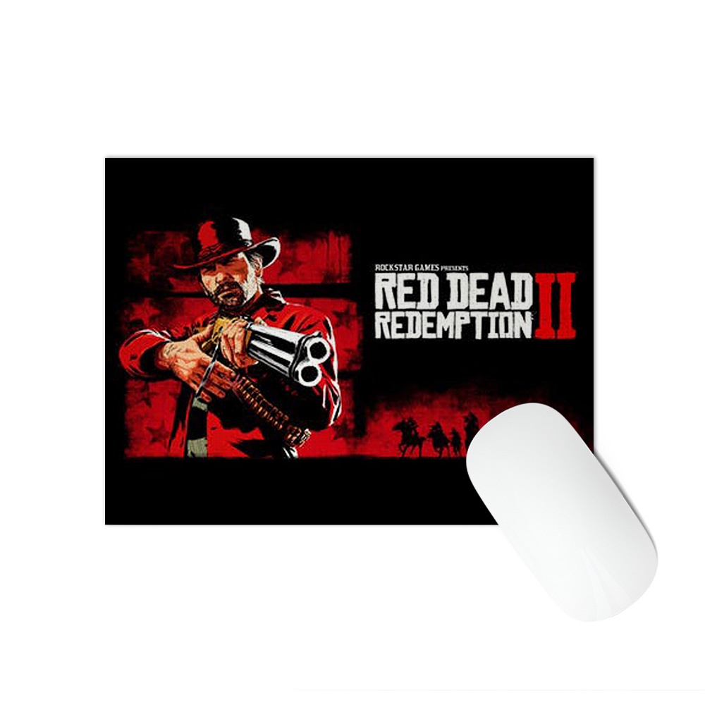 Mousepad Gamer Red Dead Redemption Retangular | Shopee Brasil