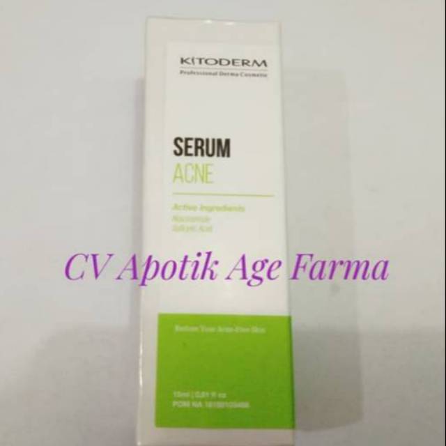 Kitoderm Soro De Acne 15ml | Shopee Brasil