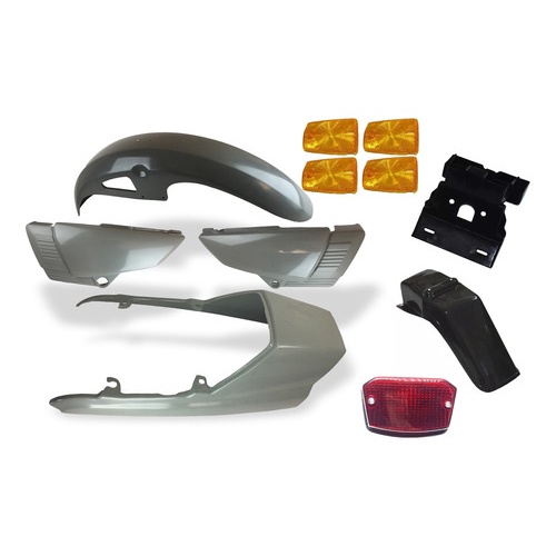 Kit Carenagem Completo Yamaha Rd 125 135 Sem Pintura | Shopee Brasil