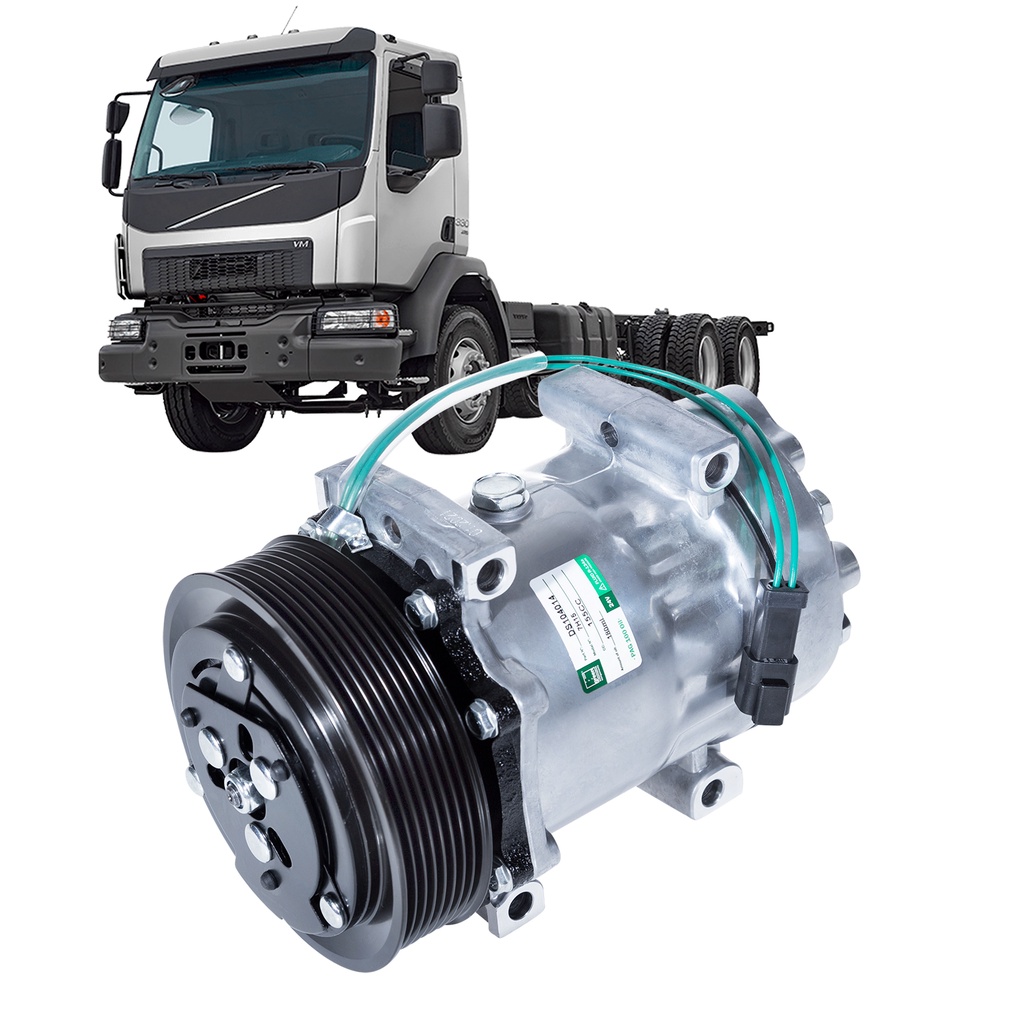 Compressor de Ar Condicionado Volvo VM | Shopee Brasil