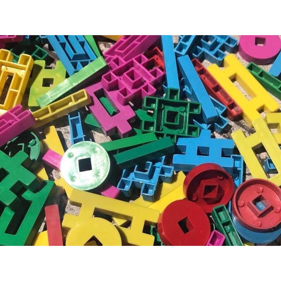 LIG BARRAS INFANTIL PARA MONTAR C/35 UNIDADES - BRINQUEDO SUPER DIVERTIDO | Shopee Brasil