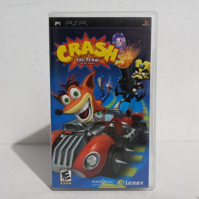 Jogo Crash Team Racing Psp Original | Shopee Brasil