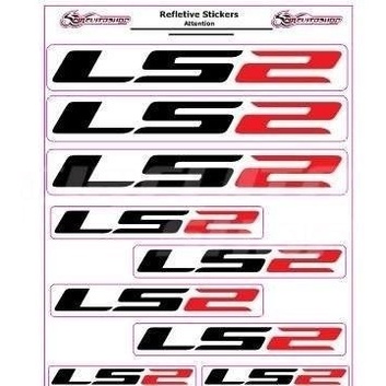 Adesivo Refletivo Moto Capacete Carro Ls2 M1 + 1a. Linha | Shopee Brasil