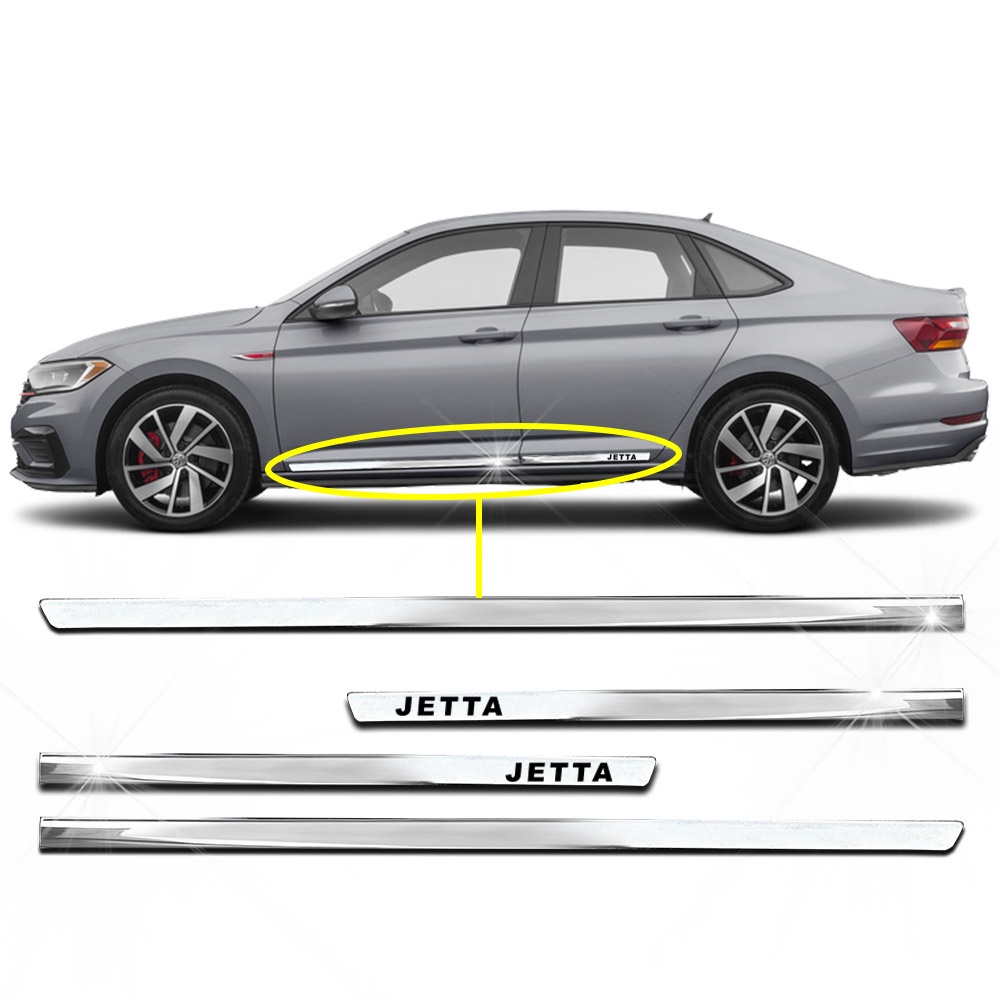 Kit Friso Lateral para Jetta 2011 2012 2013 2014 2015 2016 2017 2018 ...