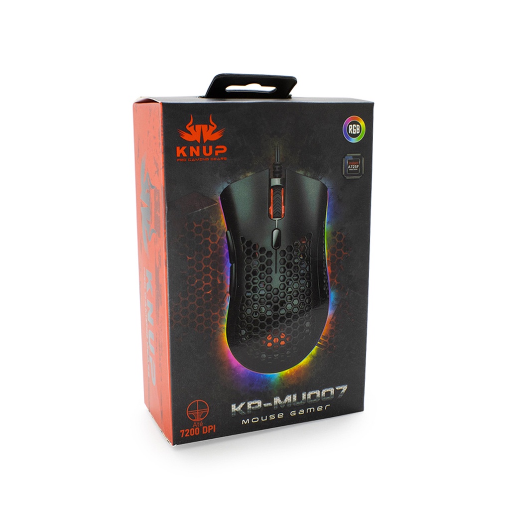 Mouse Para Jogo Knup Kp-mu007 Preto | Shopee Brasil