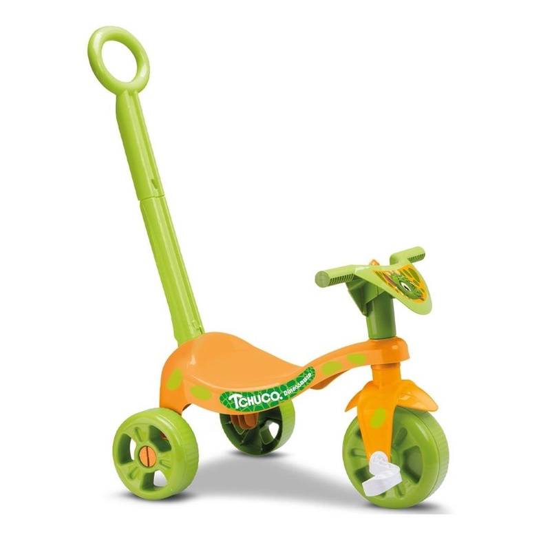 Velotrol Triciclo Tchuco Dinossauro C/ Haste - Samba Toys | Shopee Brasil
