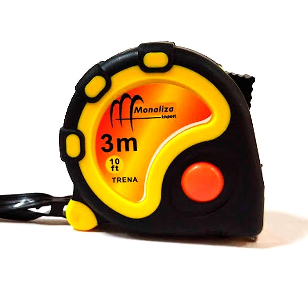 Trena De Aço 3 Metros X 19mm Com Trava Emborrachada Monaliza | Shopee ...