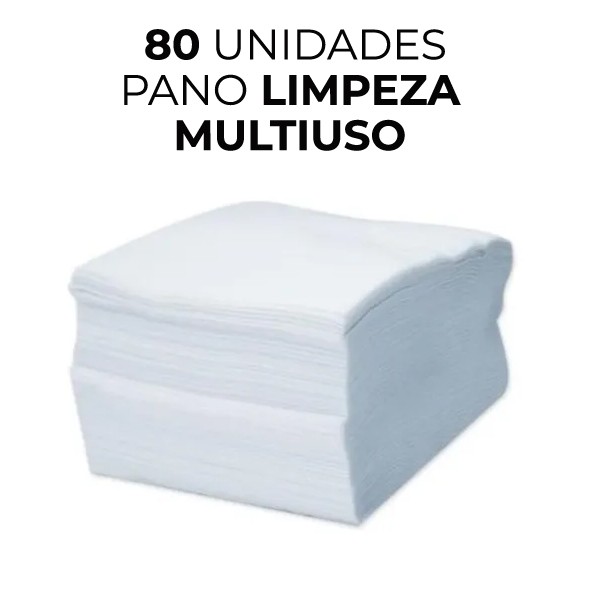 Pano Multiuso - Limpeza Total - Descartável - limpeza oficina mecânica ...