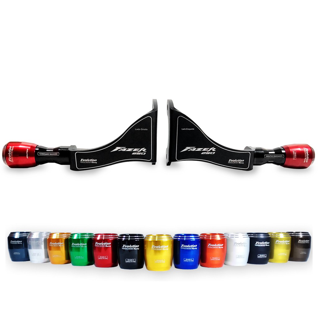 Slider Spring Dianteiro Evolution Racing Fazer 250 Ano 2018 2019 2020 ...