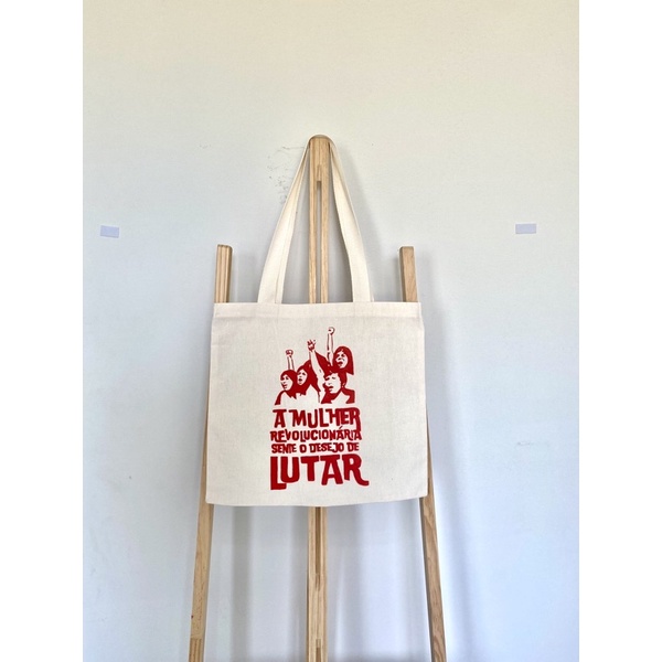 ecobag mulher revolucionária :) | Shopee Brasil