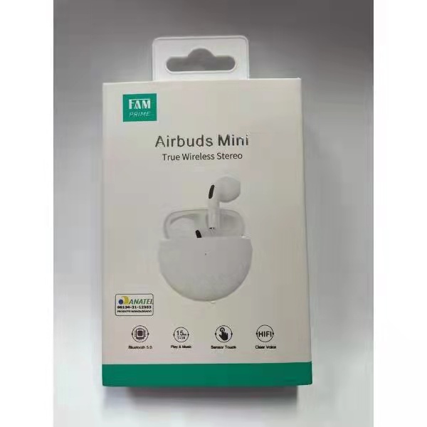 Fone De Ouvido Airbuds Mini FAM | Shopee Brasil