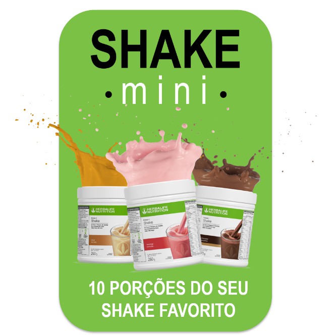 MINI Shake Herbalife | Original 260g | Shopee Brasil