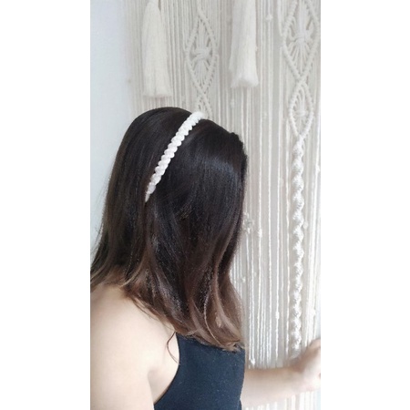 Tiara macramê artesanal | Shopee Brasil