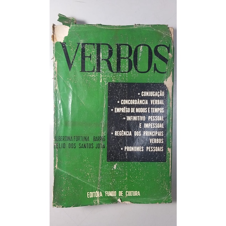 Verbos - Conjugação, Concordância Verbal | Shopee Brasil