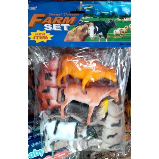 animal kit completo de Fazenda | Shopee Brasil