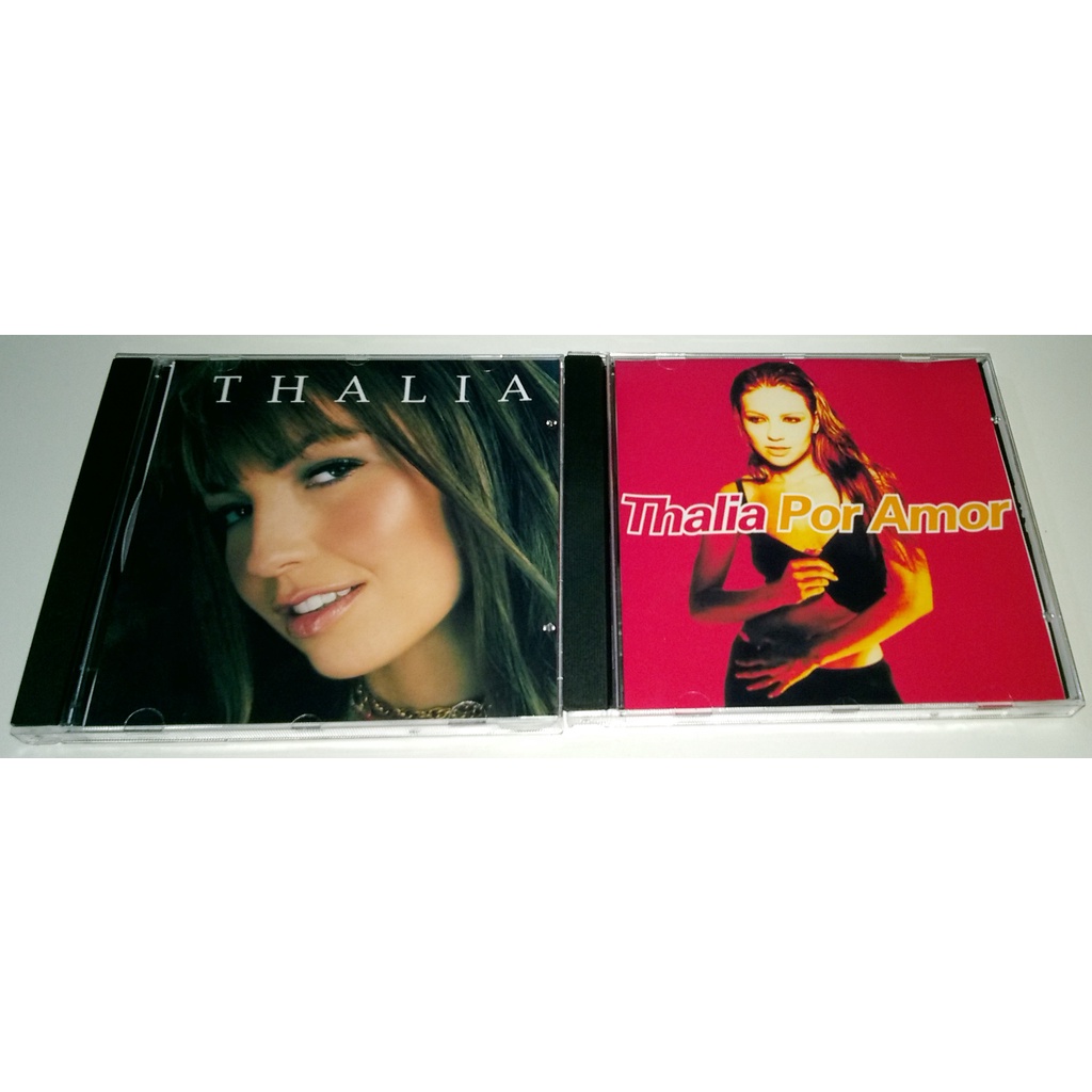 CDs THALIA POR AMOR 1997 - THALIA (BÔNUS TRACK 2002) | Shopee Brasil