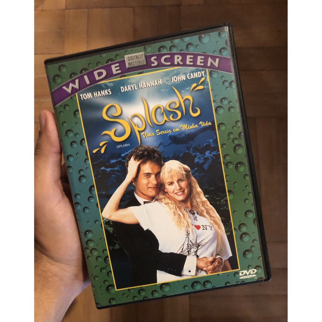 DVD Splash - Uma Sereia em Minha Vida (Tom Hanks, Disney, raridade) | Shopee Brasil