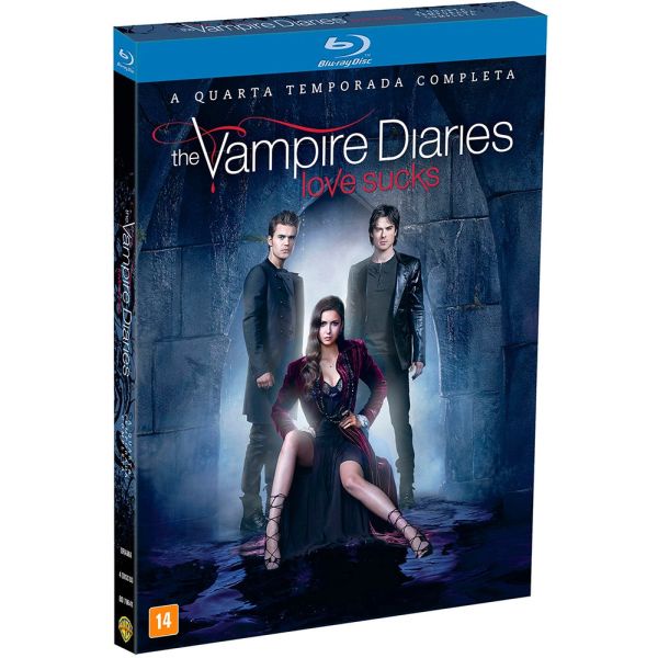 Blu-ray - The Vampire Diaries - 4ª Temporada | Shopee Brasil