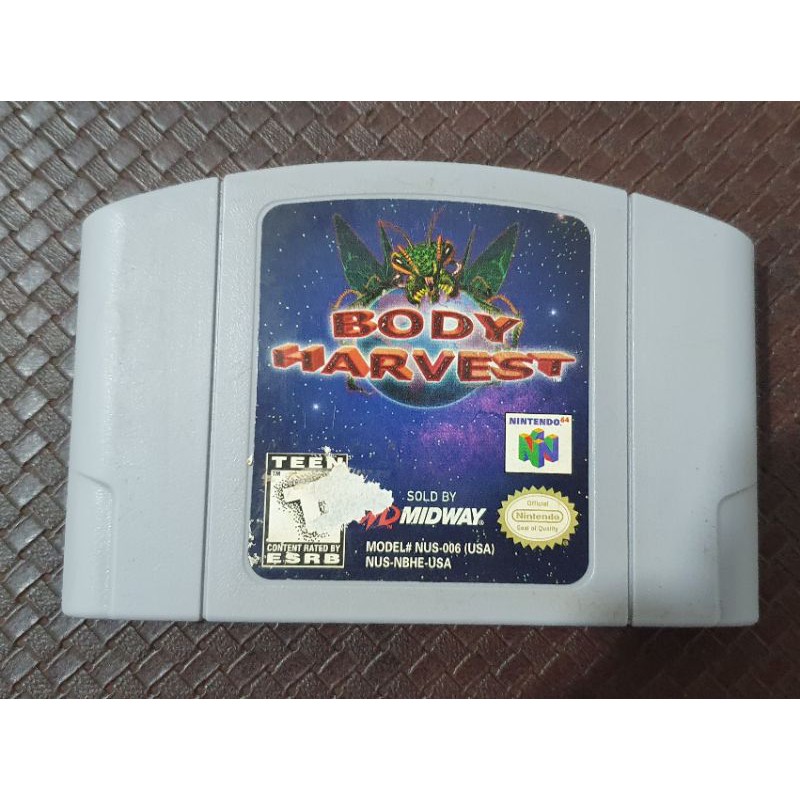 Body Harvest Original Nintendo 64 | Shopee Brasil