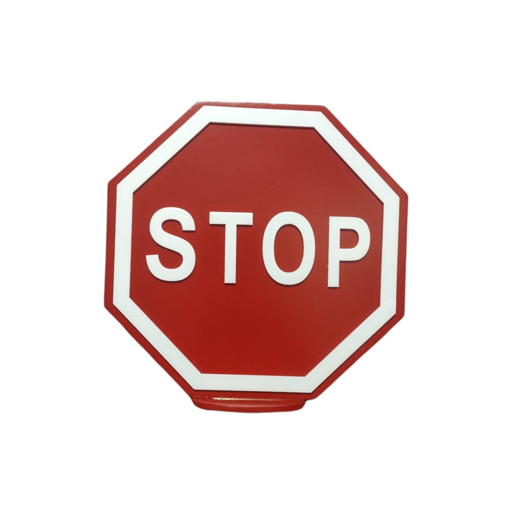 Placa Stop de Trânsito mdf Decoração de Festa Casa | Shopee Brasil