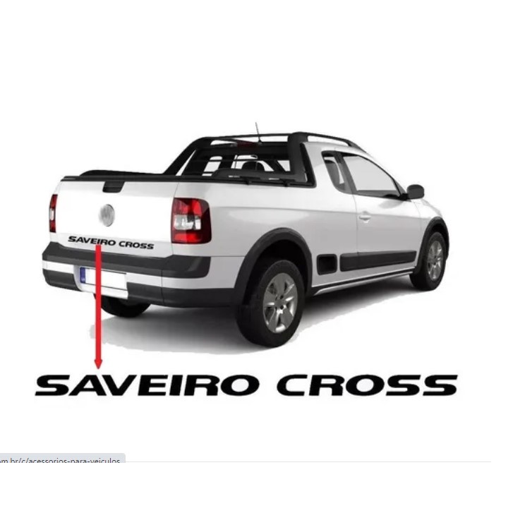 Adesivo Tampa Traseira Saveiro Cross 2011 2012 2013 | Shopee Brasil