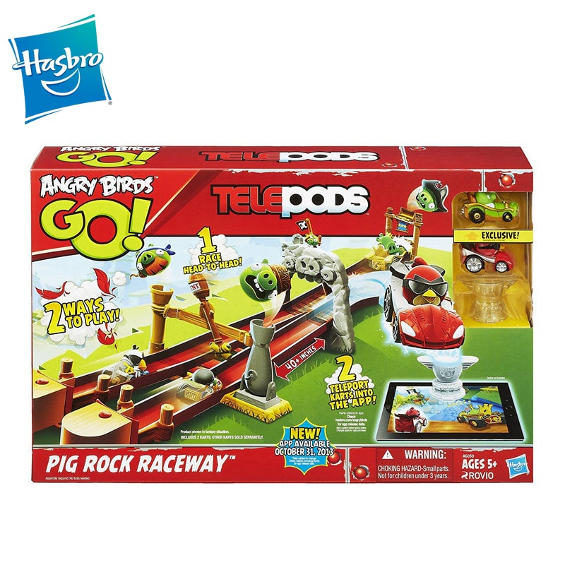 Hasbro Angry Birds Go Telepods Super Long Track Jogo De Tabuleiro De ...