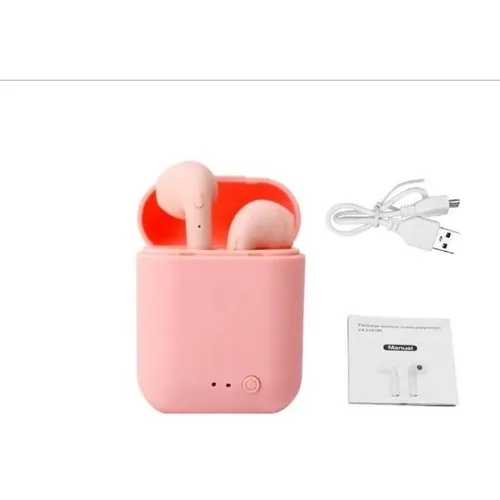Fone De Ouvido Sem Fio I7 Mini Tws Rosa Bluetooth | Shopee Brasil