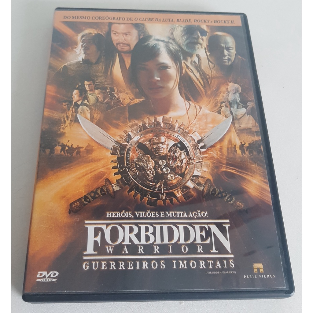Dvd Forbidden Warrior Guerreiros Imortais | Shopee Brasil