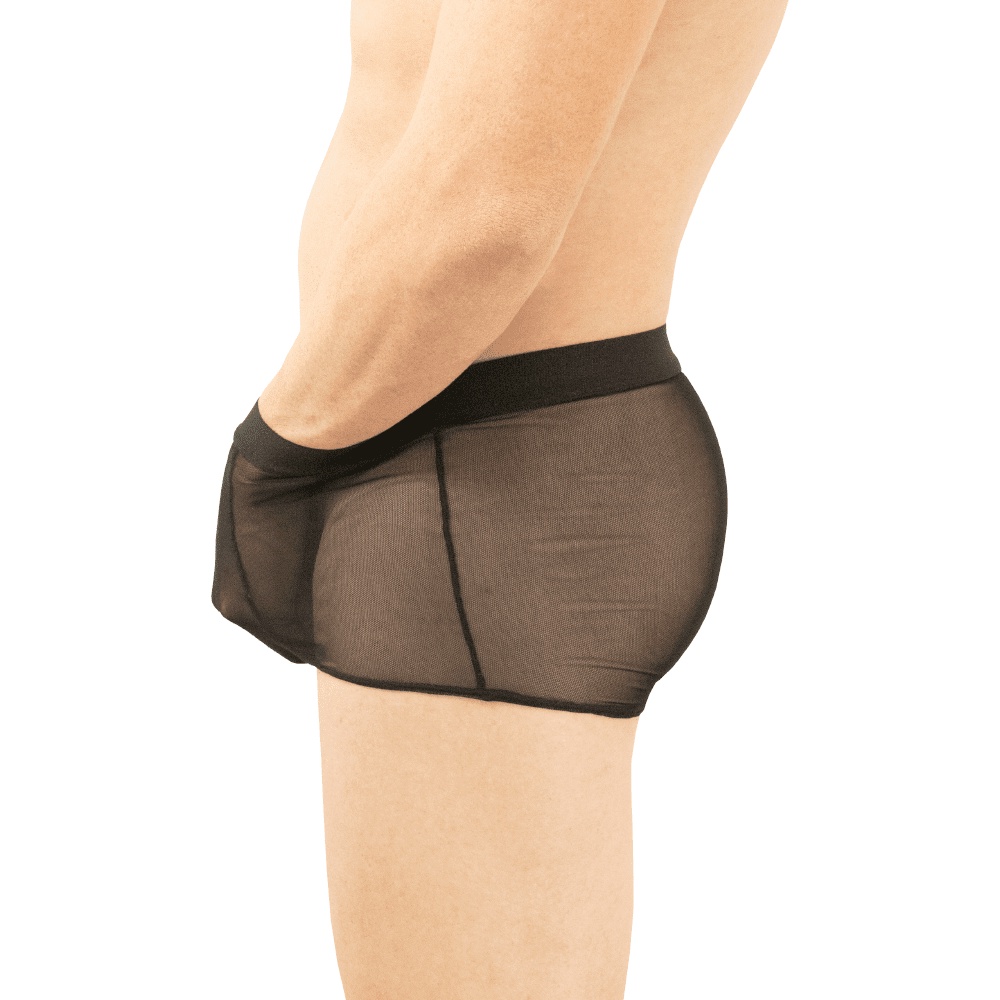 Cueca Mini Boxer Transparente em Tule Sexy | Shopee Brasil