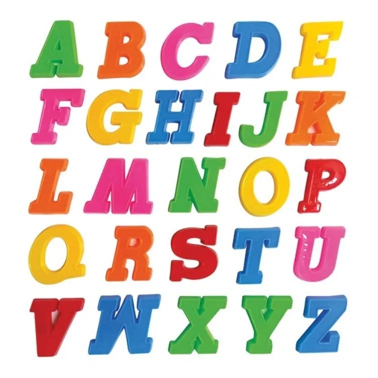 Letras De Forma Com 26 Pçs Brinquedo Educativo Pedagógico | Shopee Brasil