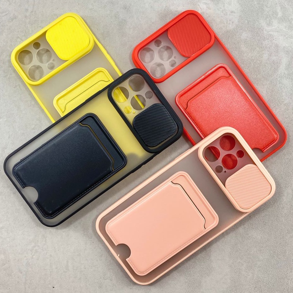 Capinha IPhone 12 Pro Max Slide Protege Esconde Câmera com Porta Cartão ...