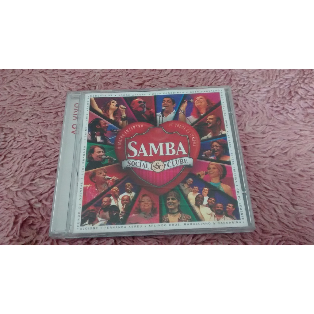 Cd Samba Social Clube Ao Vivo | Shopee Brasil