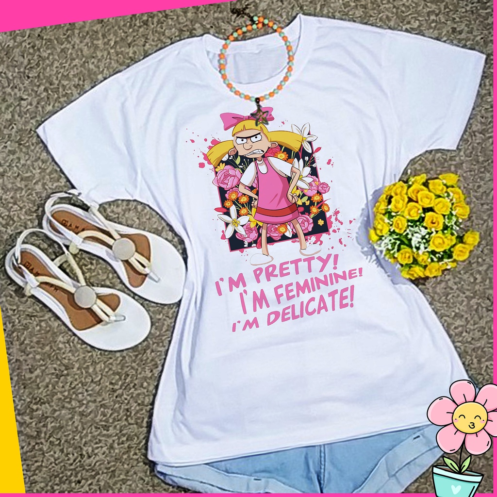 Camisa Feminina T-shirt Blusa Helga Pataki desenho animado Craig ...