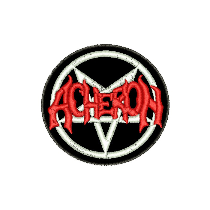 Patch Bordado Banda Acheron (termocolante, bandas, rock) | Shopee Brasil