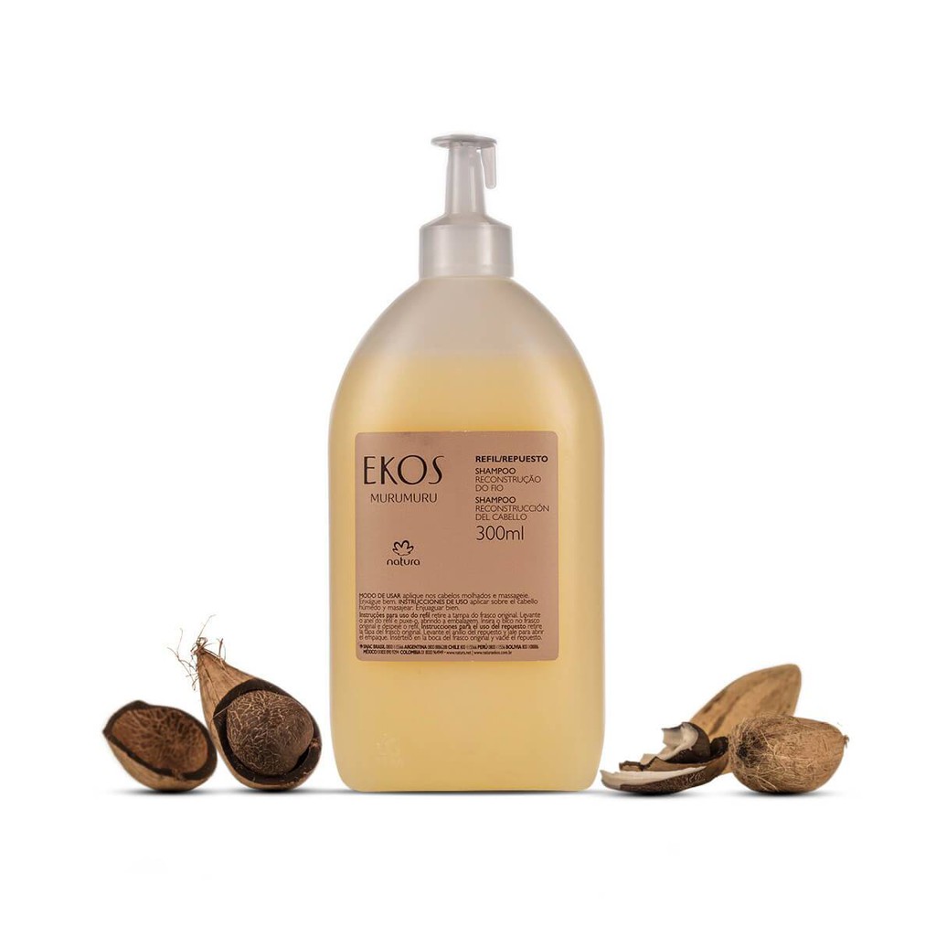 Refil Shampoo Murumuru - Natura Ekos - 300mL | Shopee Brasil
