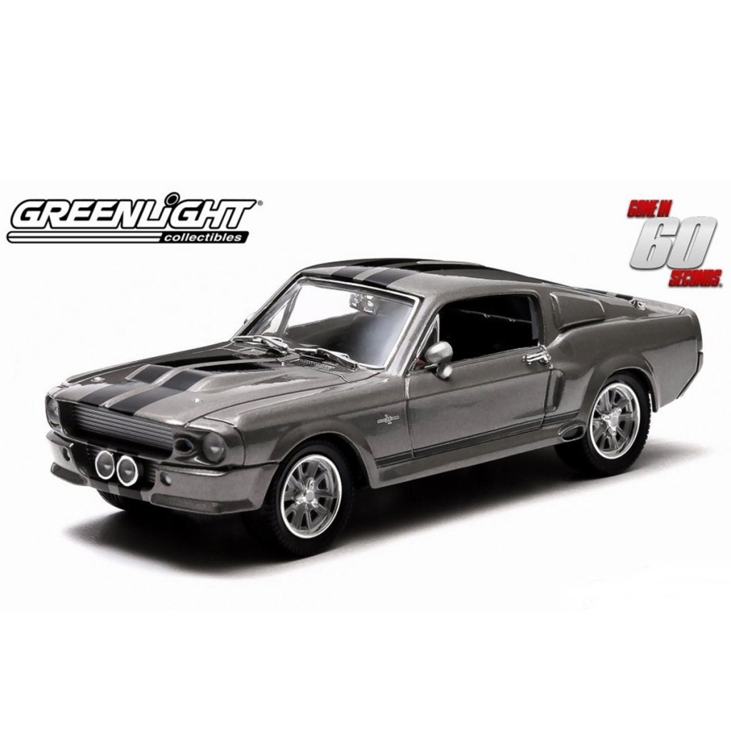 Miniatura Carro Ford Mustang Shelby Eleanor (1967) - "60 Segundos" - 1:43 - Greenlight | Shopee ...