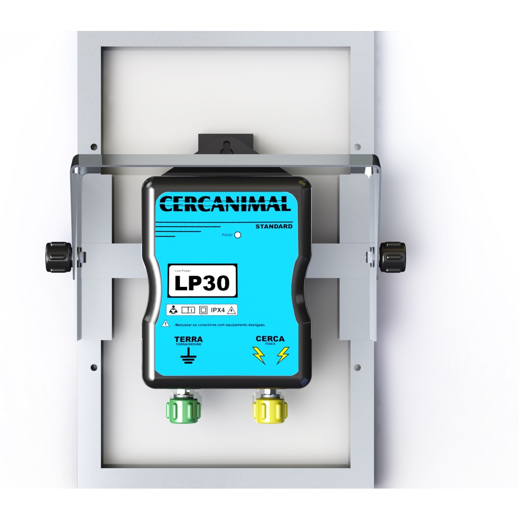 ELETRIFICADOR SOLAR LP30 - PAINEL SOLAR 10W DE POTENCIA - 01 UNID ...