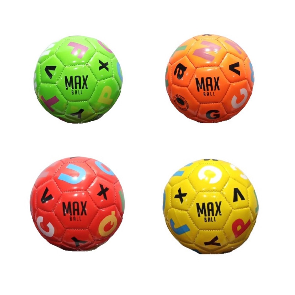 Mini Bola De Futebol Infantil N°2 Letras Couro Sintético | Shopee Brasil