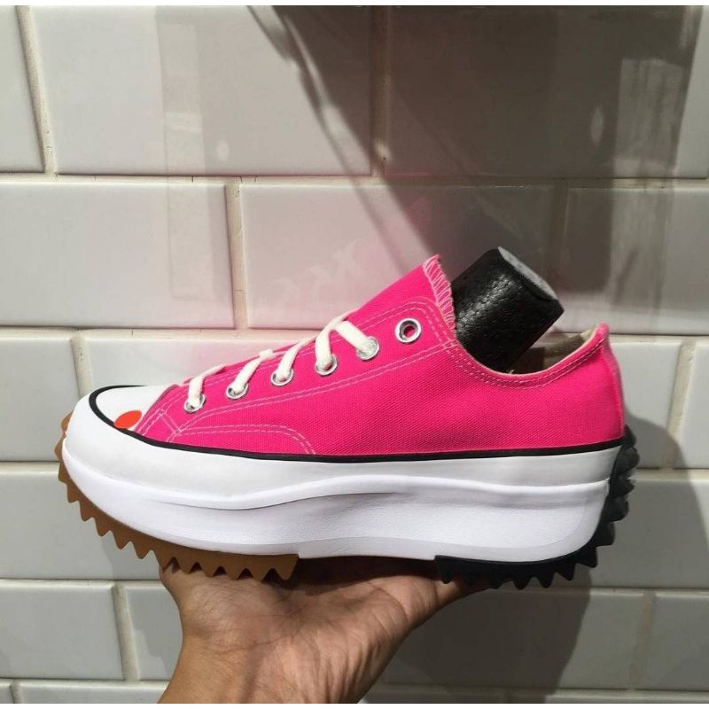 Converse Run Star Hike Plataforma De Boi Hyper Pink/White Gum Oficial ...