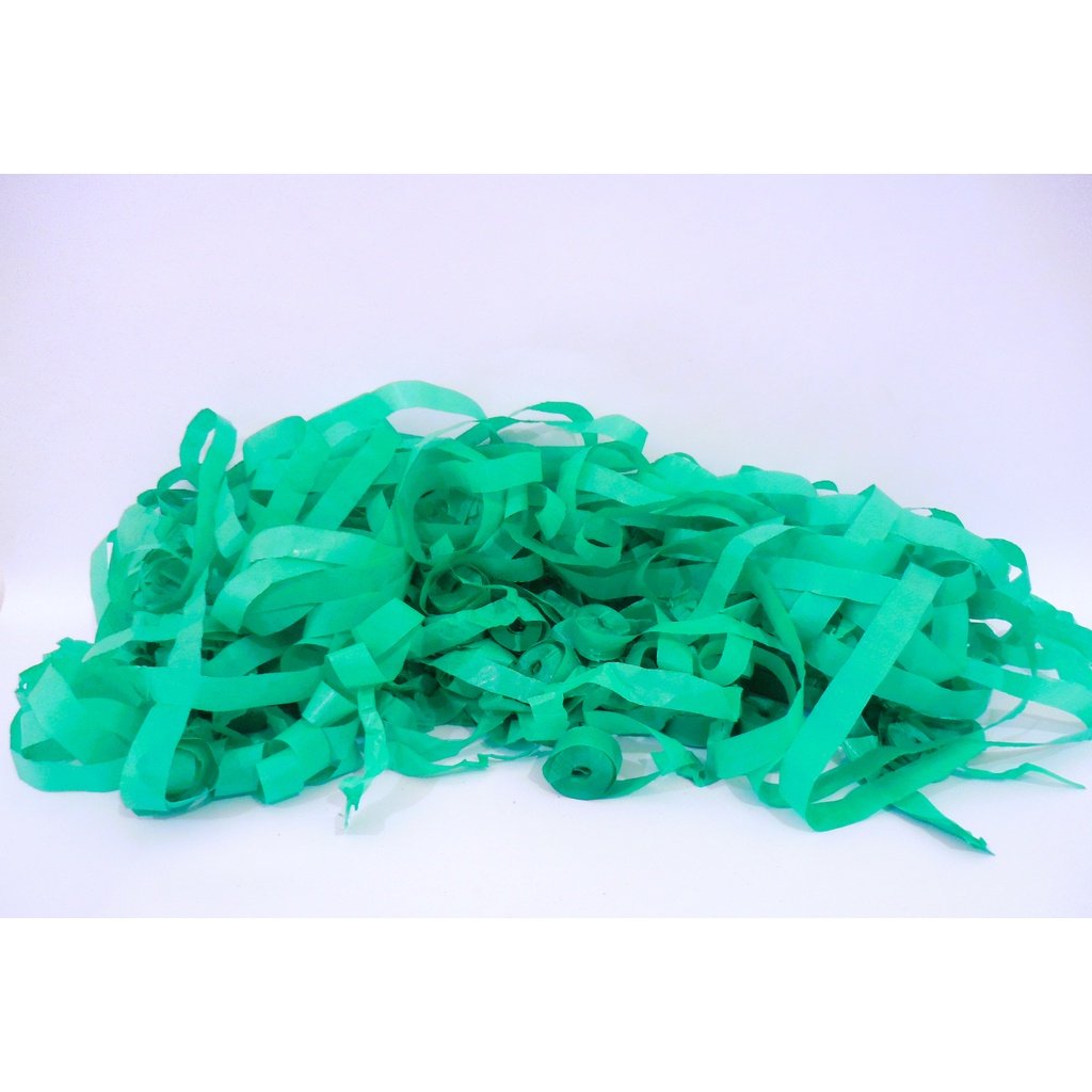 Papel Serpentina Seda Verde - Sky Paper - 1kg | Shopee Brasil
