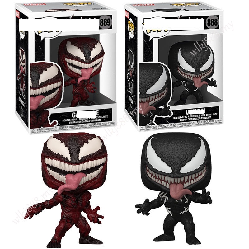 Boneco Funko Pop Filme Venom 888 # Carnage 889 # Figura | Shopee Brasil