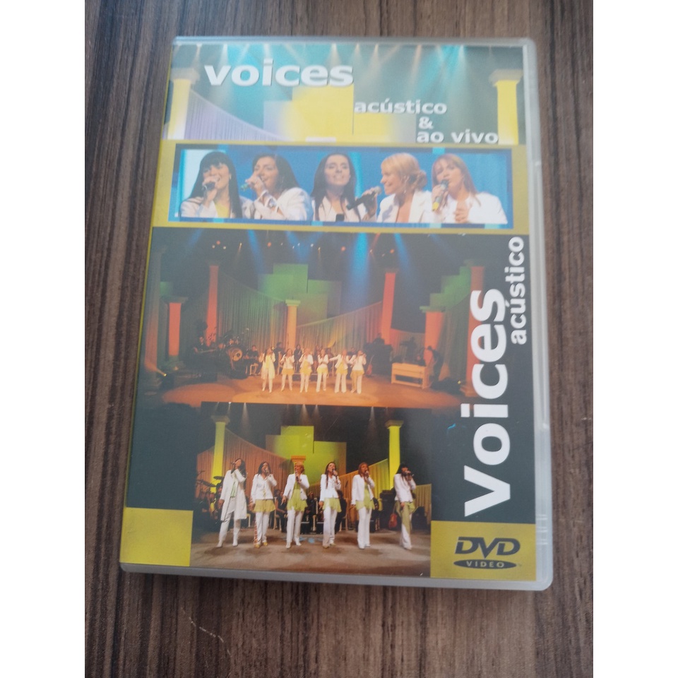 DVD Voices Acústico & Ao Vivo | Shopee Brasil