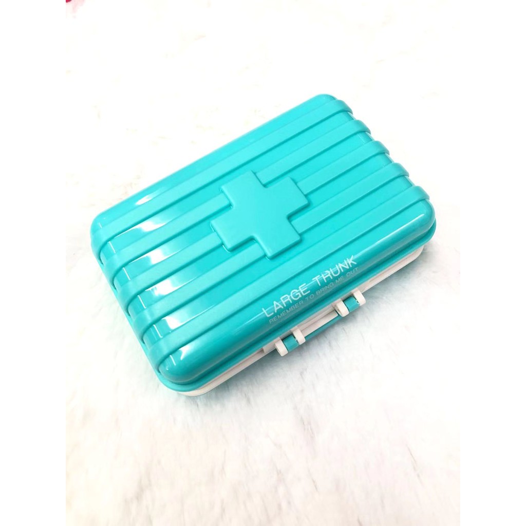 PORTA REMÉDIO COMPRIMIDO MALETA COM 6 DIVISÓRIOS | Shopee Brasil