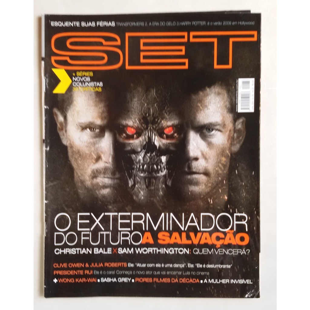 Revista Set Cinema 263 O Exterminador Christian Bale 271n | Shopee Brasil
