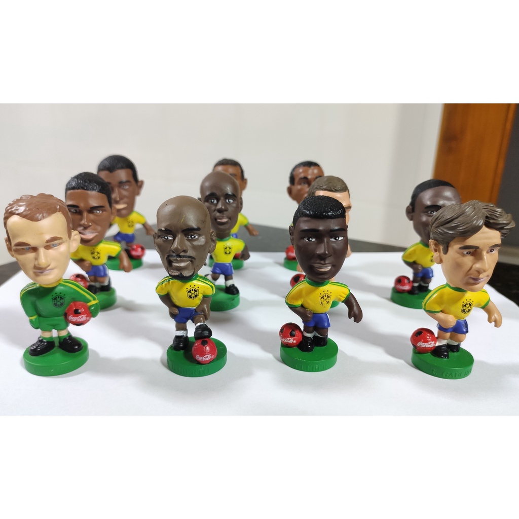 Mini Craques Coca-Cola Copa 98 - Lote com 11 miniaturas | Shopee Brasil
