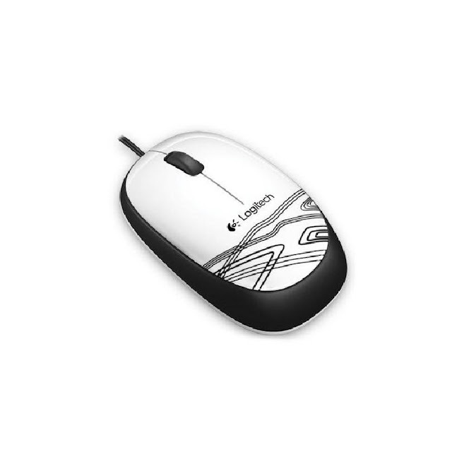 MOUSE LOGITECH M105 OPT USB BRANCO | Shopee Brasil