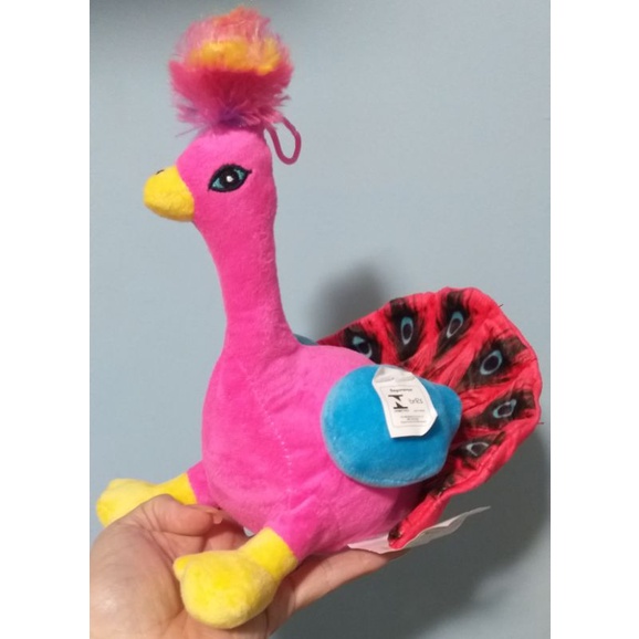 Pelucia Pavão Rosa | Shopee Brasil